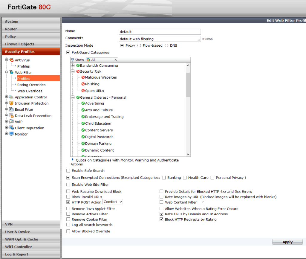 Setting Up Antivirus and Sandbox Features in FortiGate | Mirazon