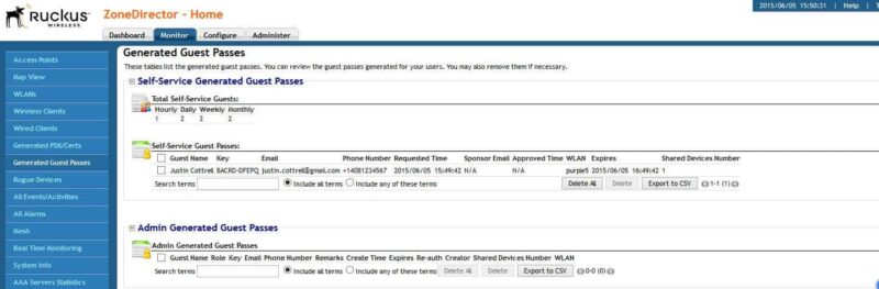 Using Ruckus Wireless's Guest Pass Portal | Mirazon
