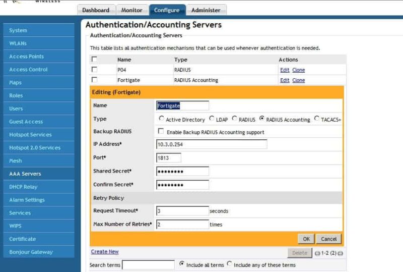 Using FortiGate Radius SSO with Windows NPS | Mirazon