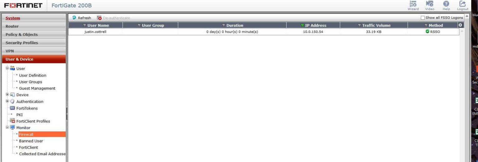 Using FortiGate Radius SSO with Windows NPS | Mirazon
