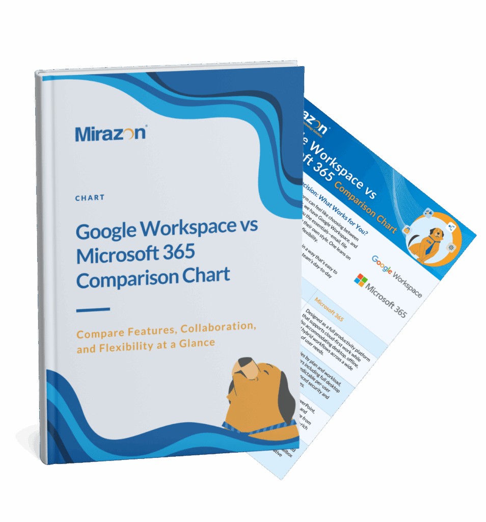 Mirazon Comparison Chart: Google Workspace vs. Microsoft 365 | Mirazon
