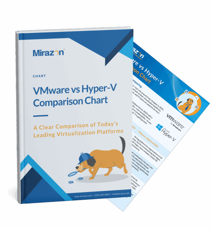 Mirazon VMware vs Hyper-V Comparison Chart - Gated | Mirazon